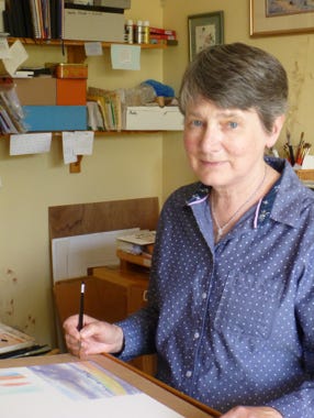 Home page and welcome from watercolour artist Jane Patterson